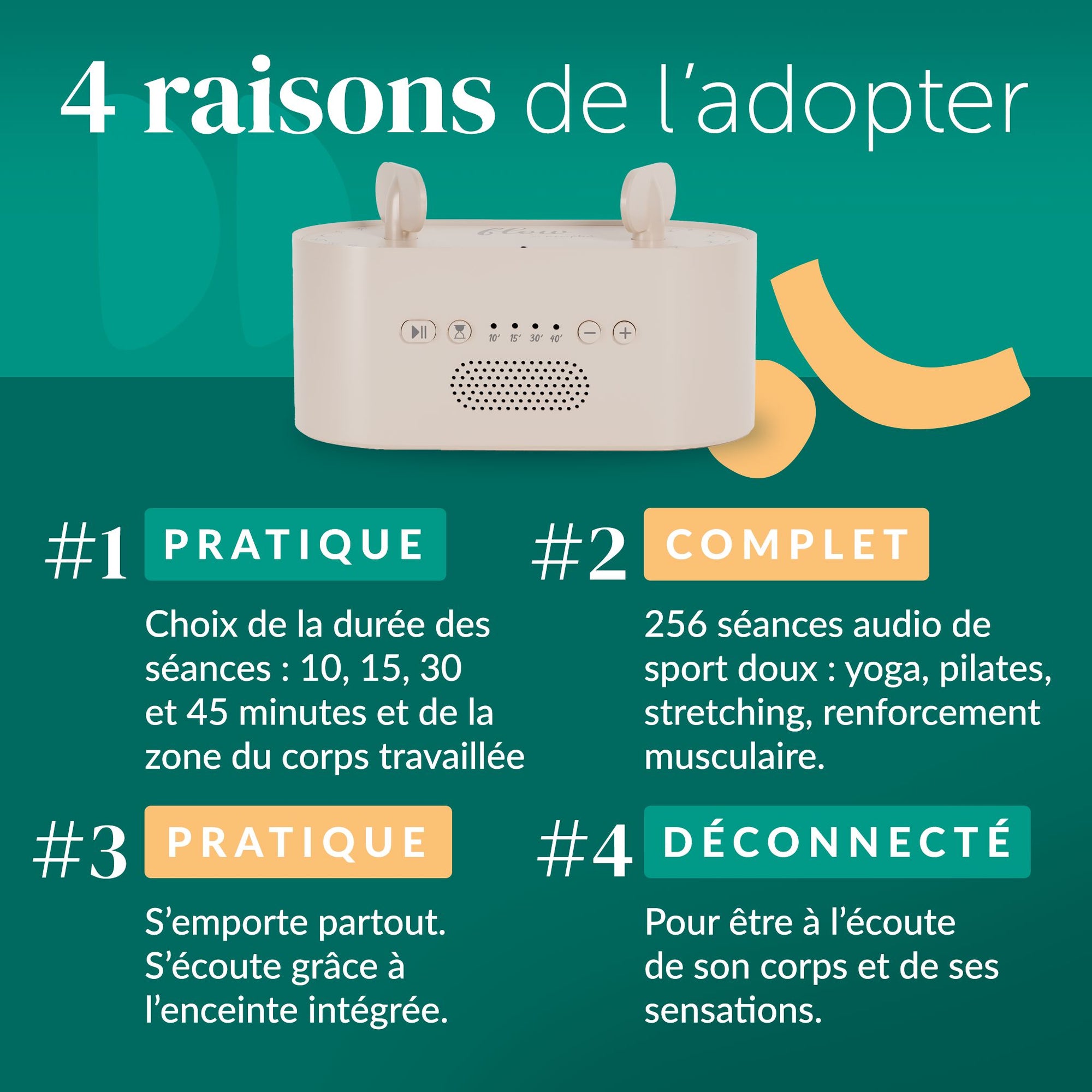 Flow, la box de sports doux I Morphée – Morphee